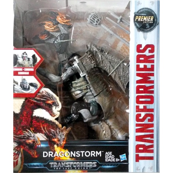 Hasbro Transformers The Last Knight (TLK) Leader Dragonstorm BROKEN ...