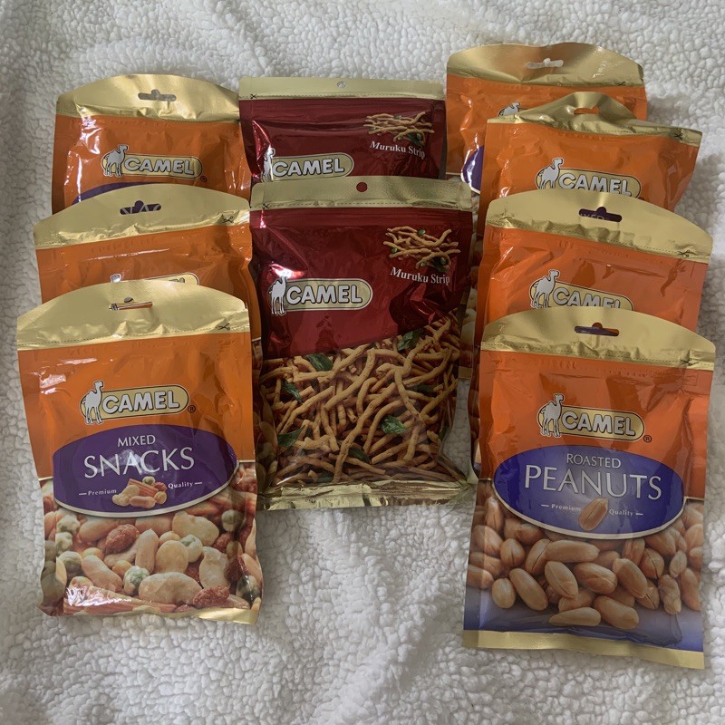 CAMEL Mixed Nuts, Muruku Strips & Roasted Nuts | Shopee Philippines
