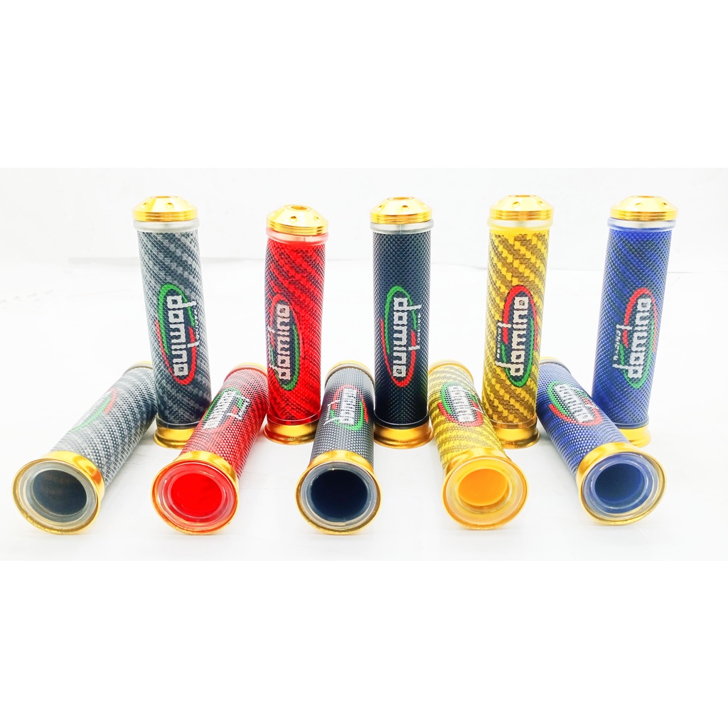 MOTORCYCLE HANDLE GRIP DOMINO (CARBON) | Shopee Philippines