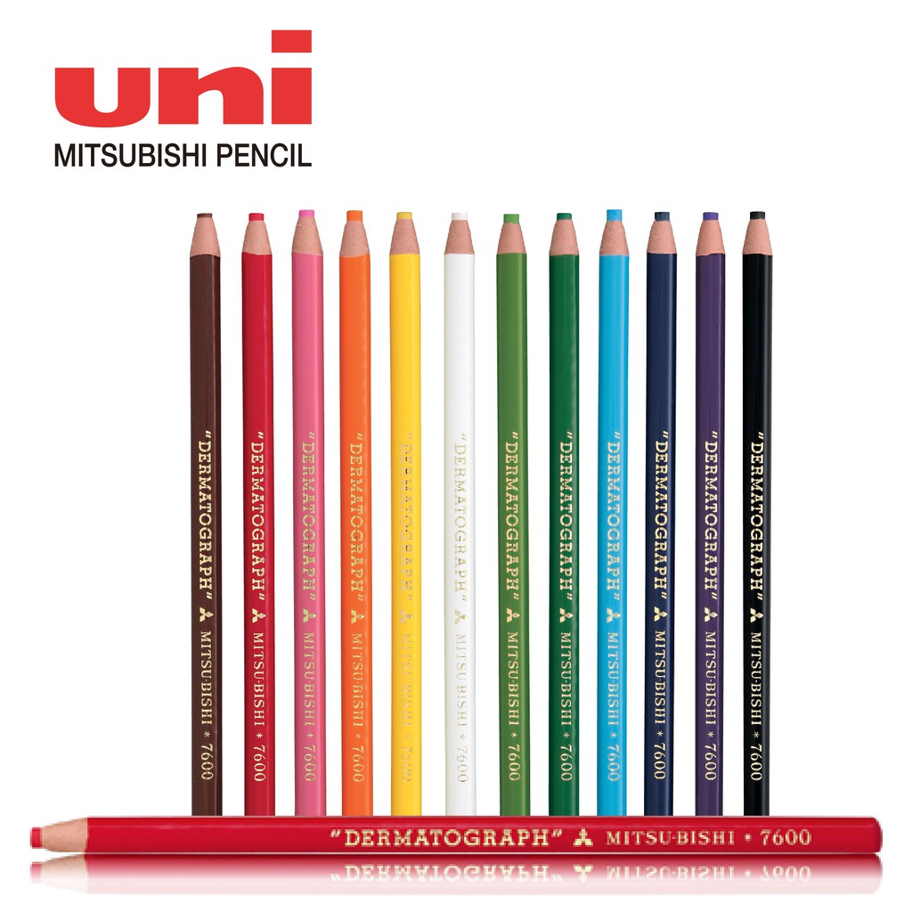 Uni Dermatograph Oil-Based Pencil DP-7600 | Shopee Philippines