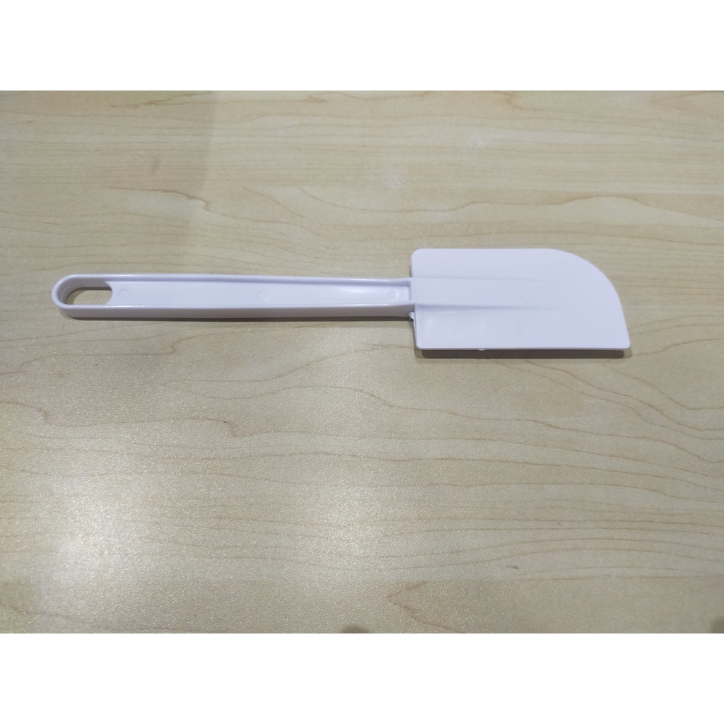 WHITE RUBBER SPATULA AVAILABLE SIZES: SMALL, MEDIUM, LARGE /1pc ...