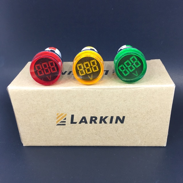 Ac Voltmeter Pilot Lamp PLN LARKIN Indicator Light LD16-22DV | Shopee ...