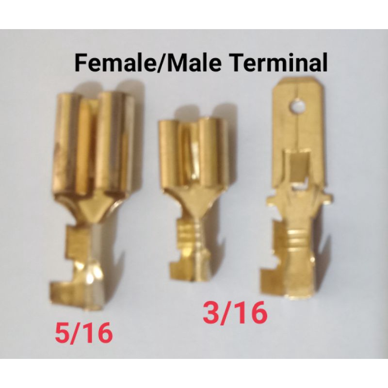 Terminals UtiLux 3/16 5/16 | Shopee Philippines