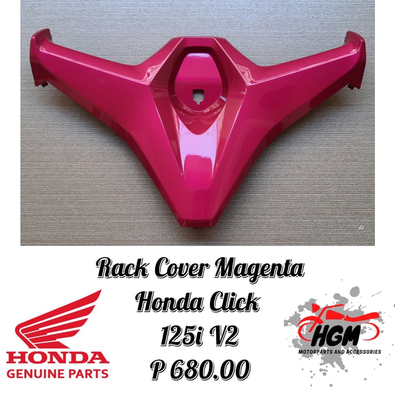 RACK COVER, MAGENTA HONDA CLICK 125i V2 GAME CHANGER (81131-K59-A70ZN ...