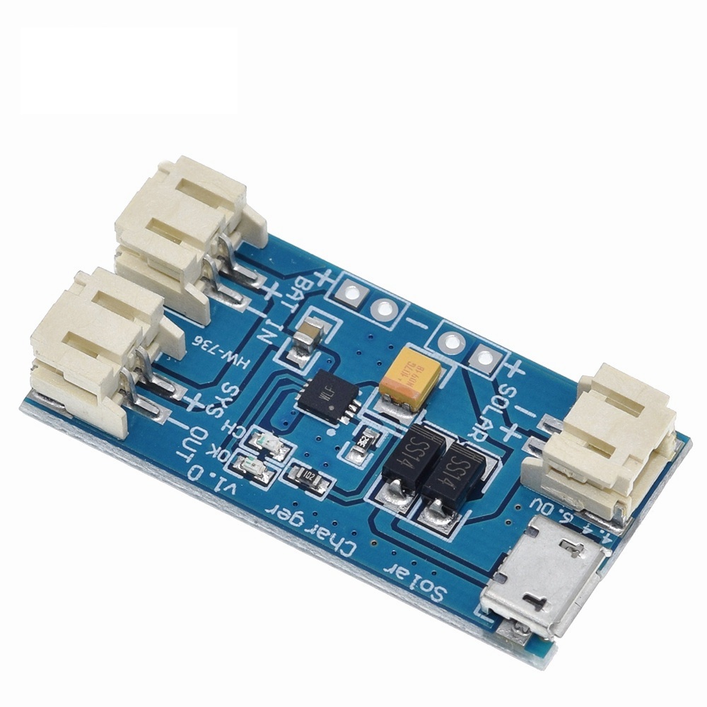 egbo 500Ma Mini Solar Lipo Charger Board CN3065 Lithium Battery Charge ...