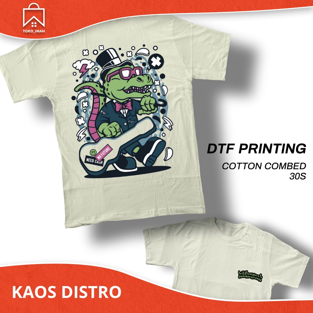 Selling DIstro T-SHIRT MEN'S COOPER T-SHIRT DTF SCREEN PRINTING ...