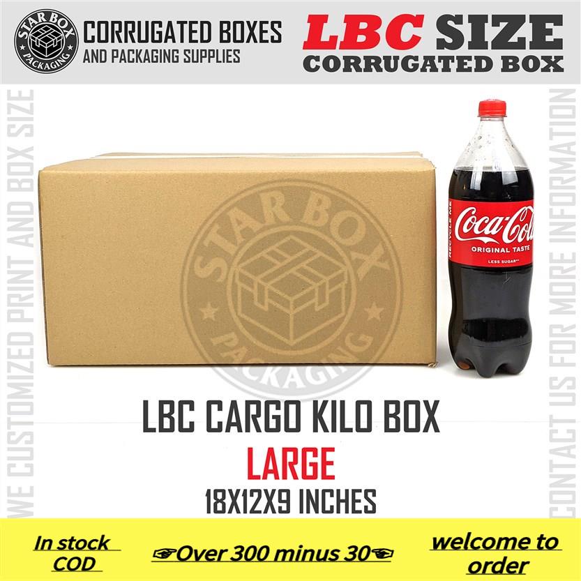 COD In stock Starbox Large LBC Express Sizes Corrugated Cargo Shipping ...