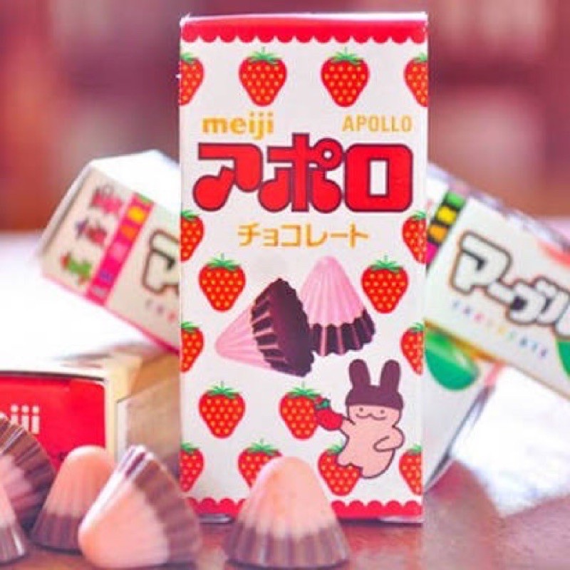 MEIJI APOLLO STRAWBERRY | Shopee Philippines