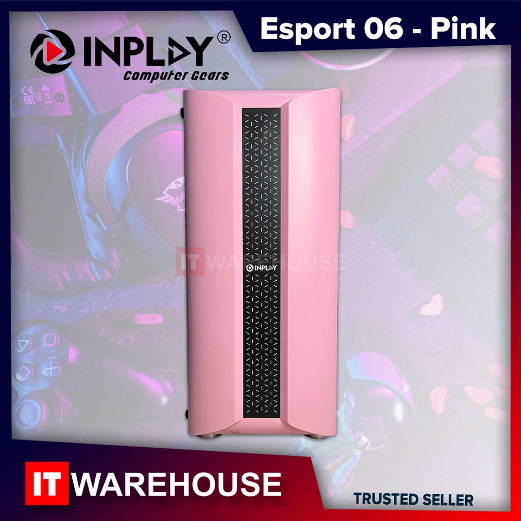 INPLAY Esport 06 Tempered Glass Pc Gaming Case - Atx, Micro And Mini ...