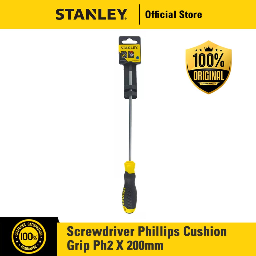 Stanley 65170-8/60812-8 Screwdriver Phillips Cushion Grip Ph2 X 200mm ...