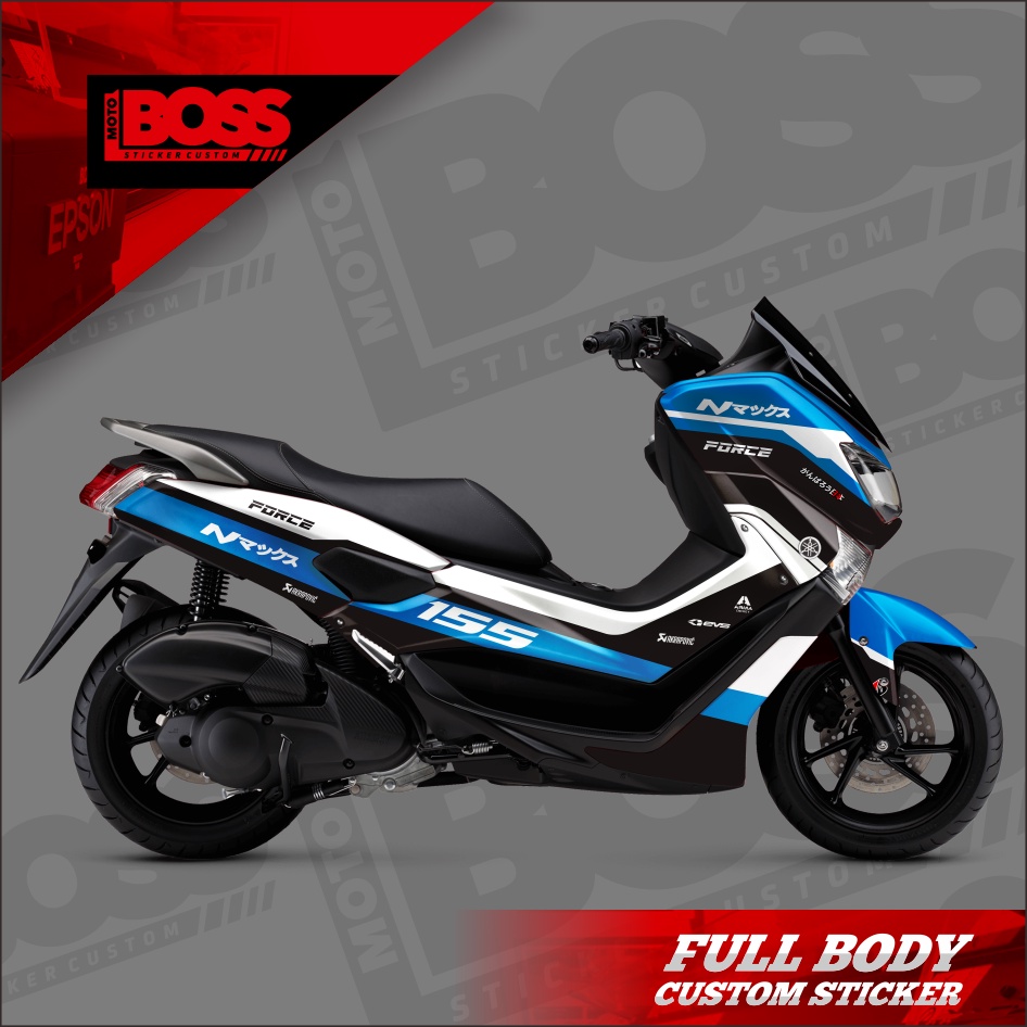 Decal Sticker Sticker Yamaha Nmax 2016 2017 2018 2019 Full Body ...