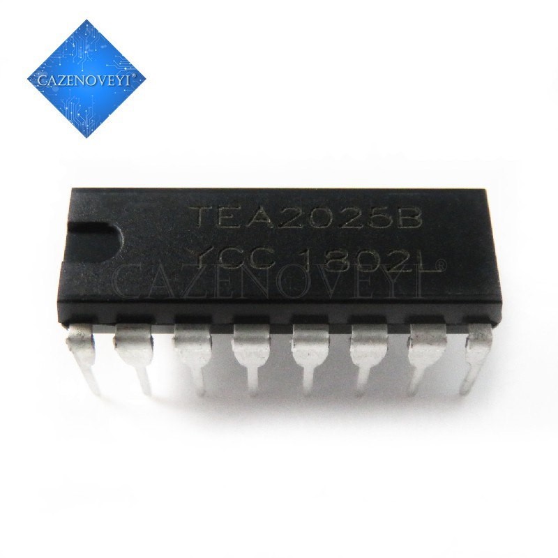 10pcs/lot TEA2025B TEA2025 DIP-16 STEREO AUDIO AMPLIFIER In Stock | Shopee Philippines