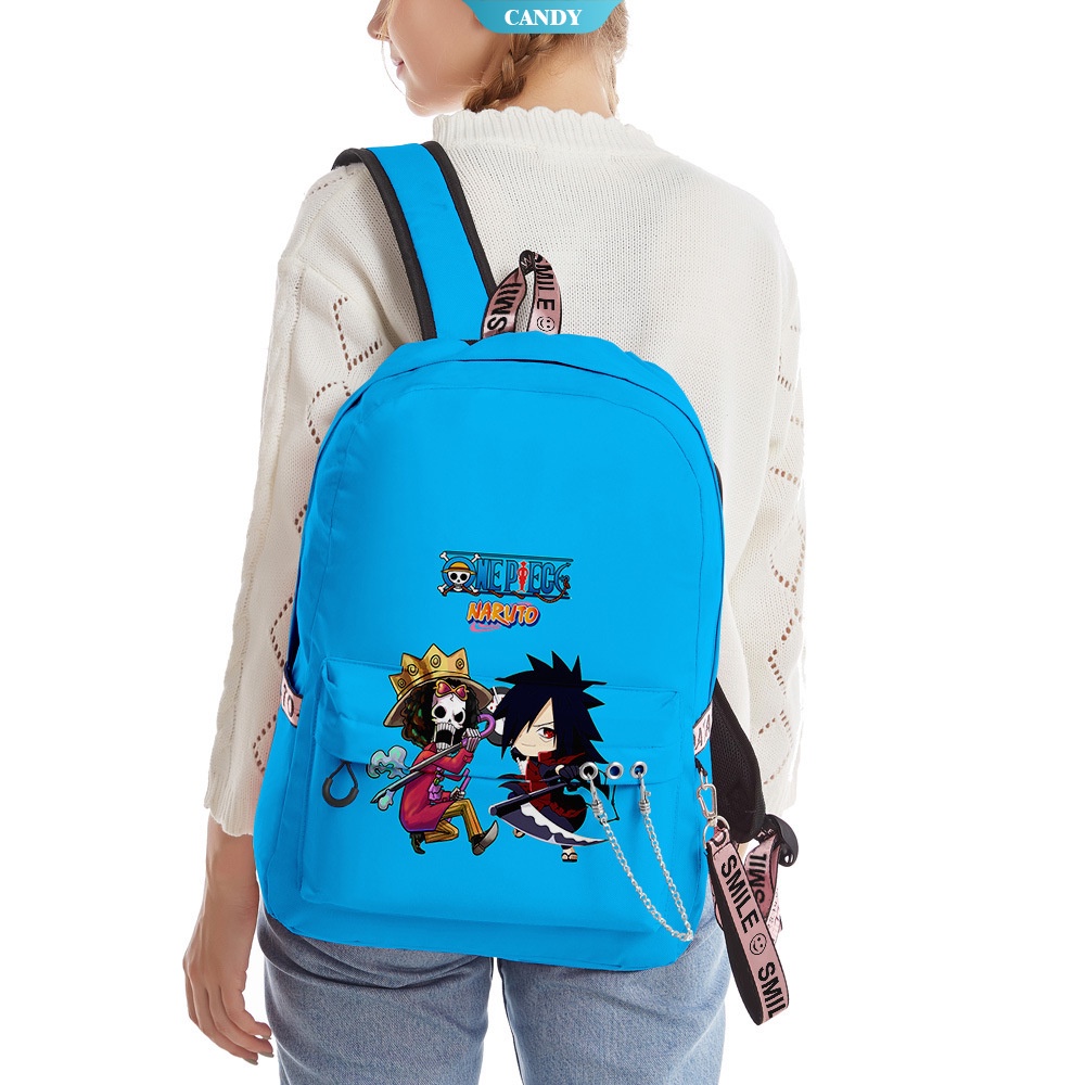 Anime Girl Backpack Student Backpack Wild One Piece Naruto Cartoon ...