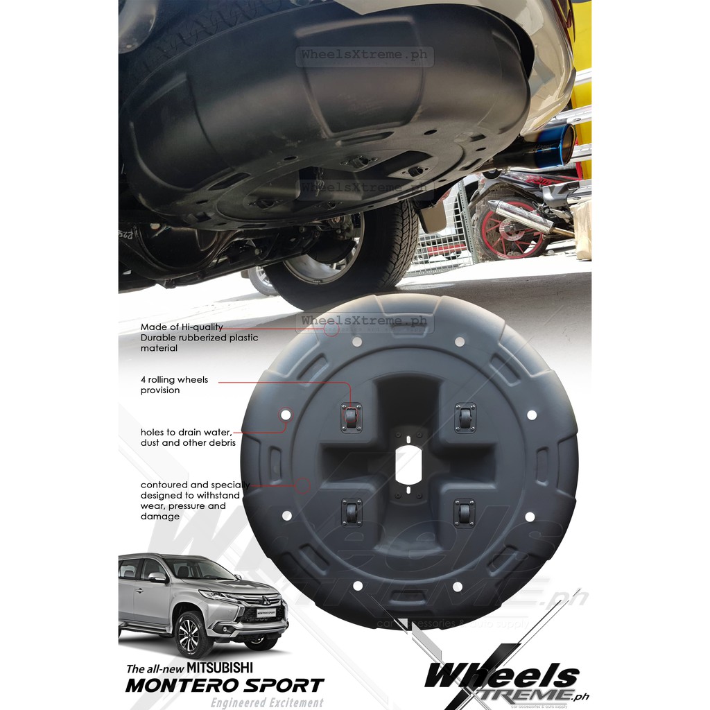 Montero Sport / Strada 2016-2025 Spare Tire Cover with wheels Thailand ...