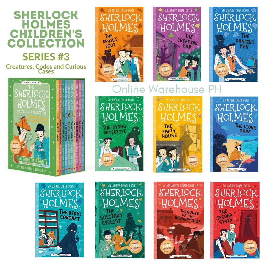 The Sherlock Holmes Children’s Collection: Creatures, Codes and Curious Cases (10 Book Box Set ...