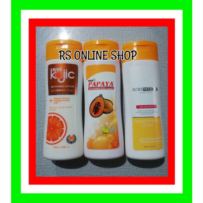 RDL LOTION AND BODYWASH #RSONLINESHOP 🇮🇹 | Shopee Philippines