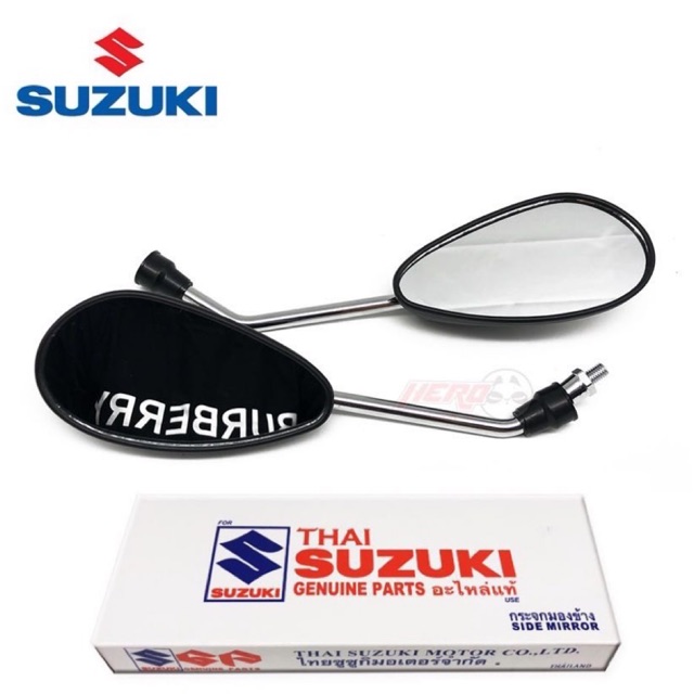 SGP - SUZUKI SIDE MIRROR (SMALL THREAD, 8MM / 10mm Chrome STEM ...