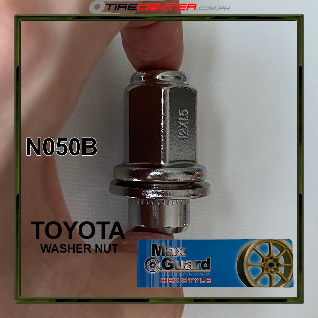 Toyota Washer Nut M12x1.5 Lugnuts Per Pc (N043 / N049 / N050) | Shopee ...