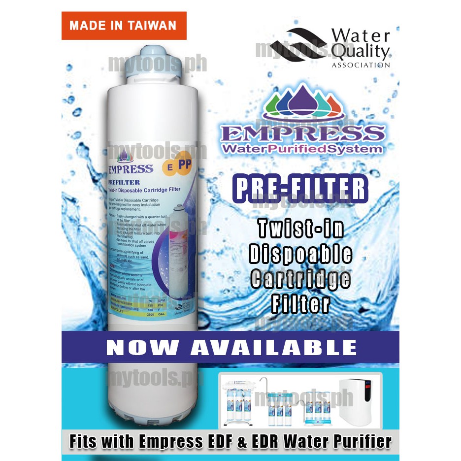 Empress Pre-Filter Twist-in Disposable Cartridge Filter | Shopee ...