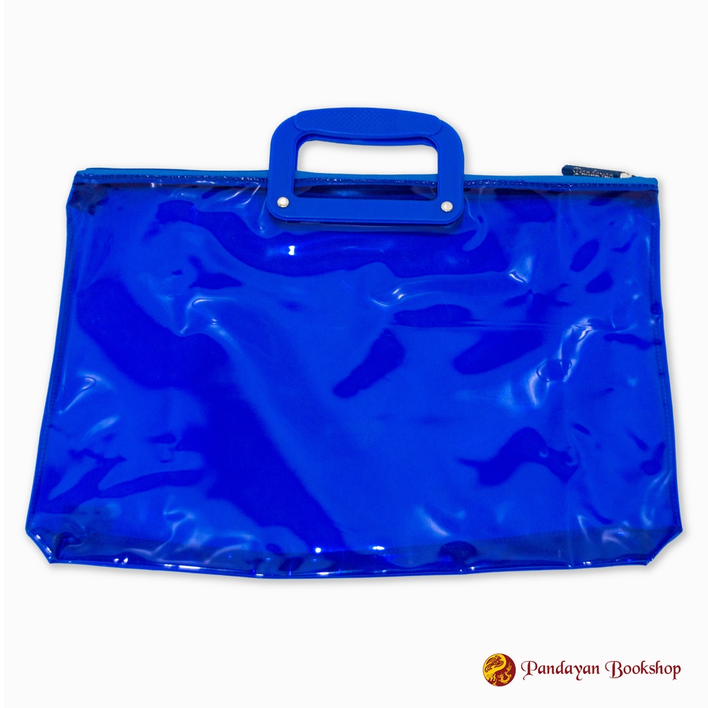 Pandayan Expandable Plastic Envelope With Handle And Zipper Lock ...