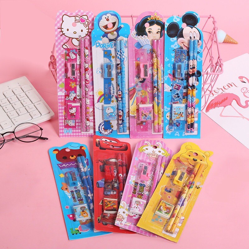 Children's Pencils 5in1 stationery set school set school supplies ...