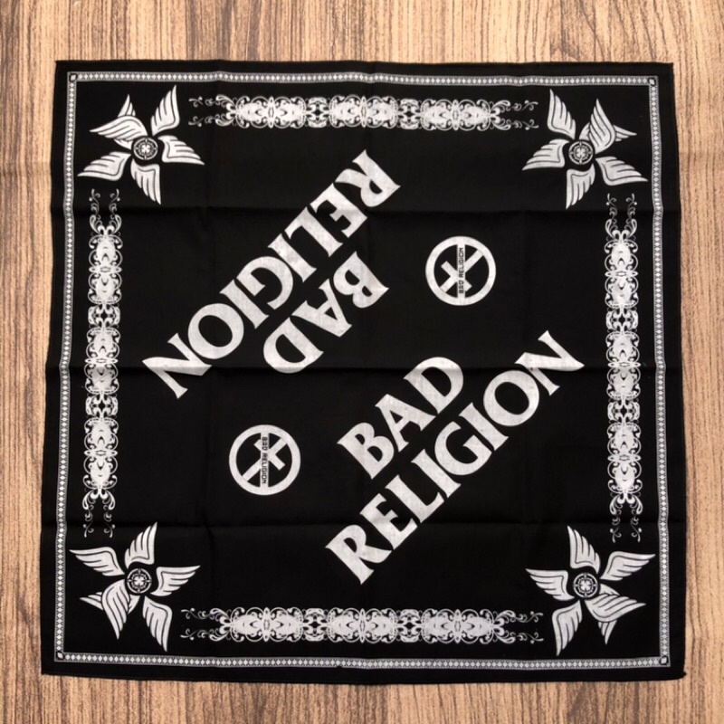 Slayer Bad Religion Bandana, Golden Black in Black | Shopee Philippines