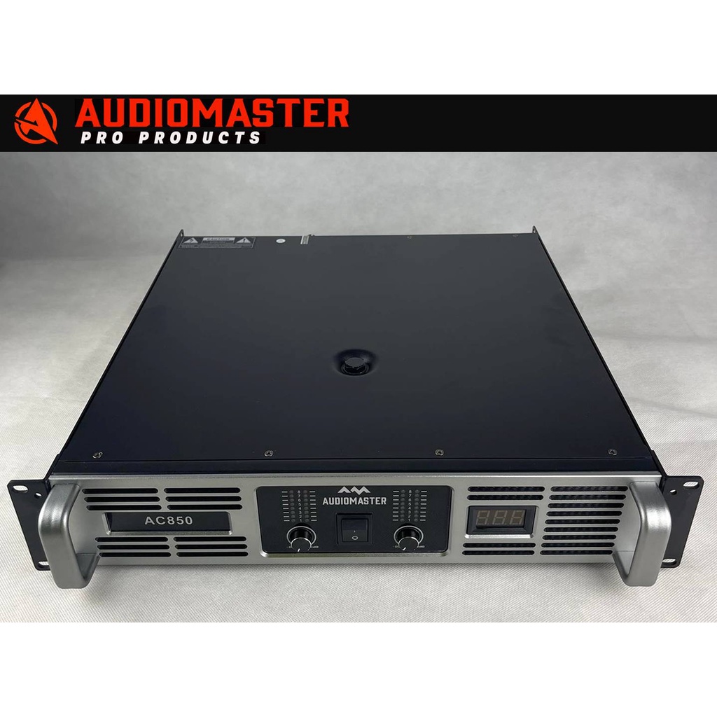 Audiomaster Professional Power amplifier AC850 850watts ac850 (Upgrade ...