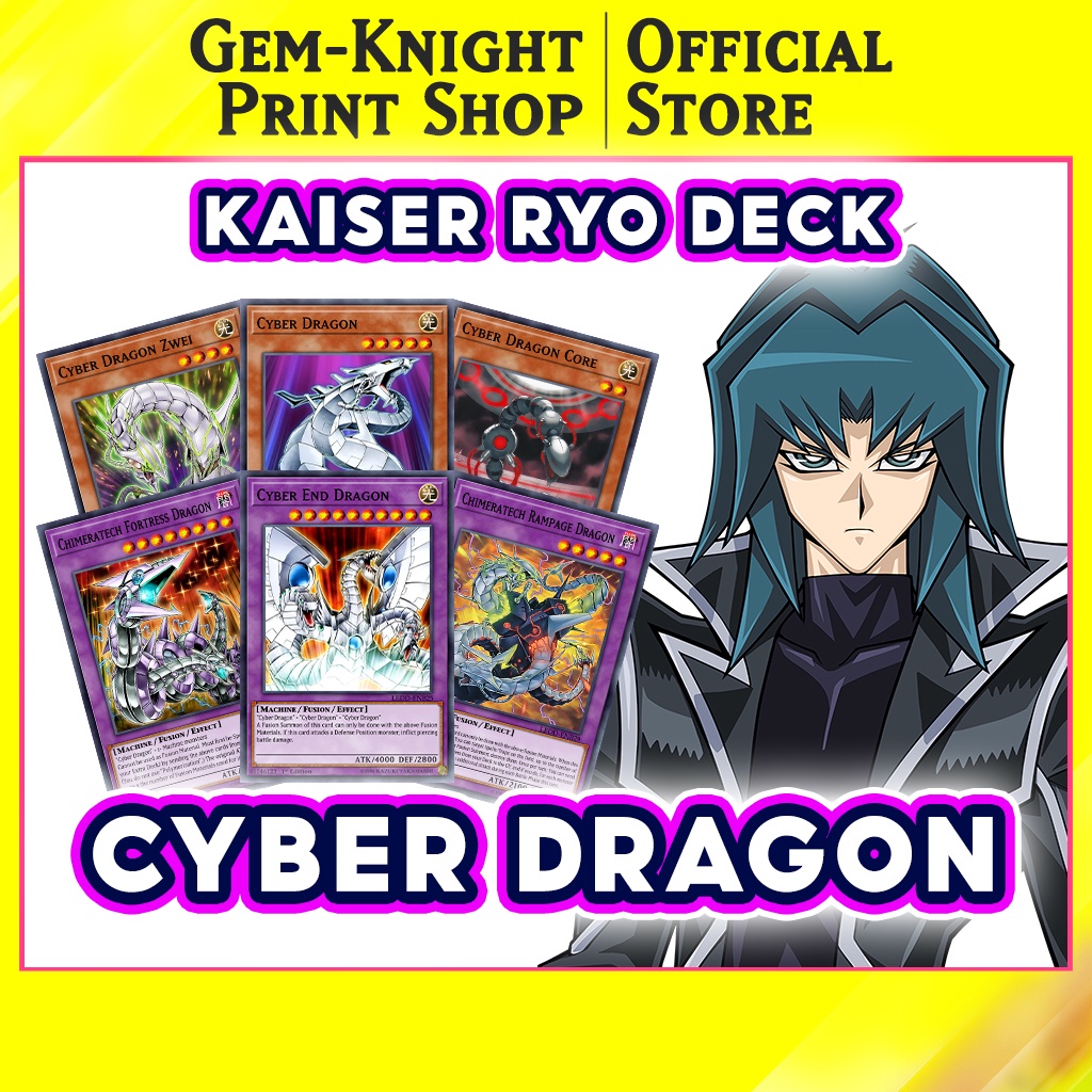 [Printed Cards] Yugioh Deck - Legendary Dragons of Atlantis - B Deck ...
