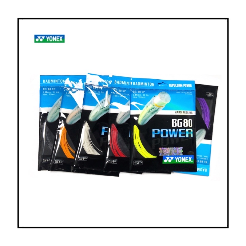 Yonex Badminton Line Badminton BG80power Yonex String BG80 BG66 ...