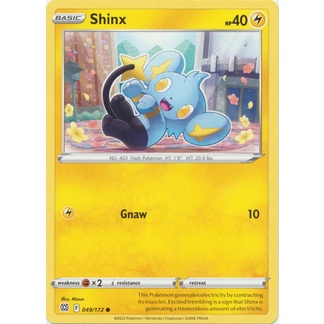 Shinx - 49/172 - Common | Pokemon Trading Card Game | Shopee Philippines