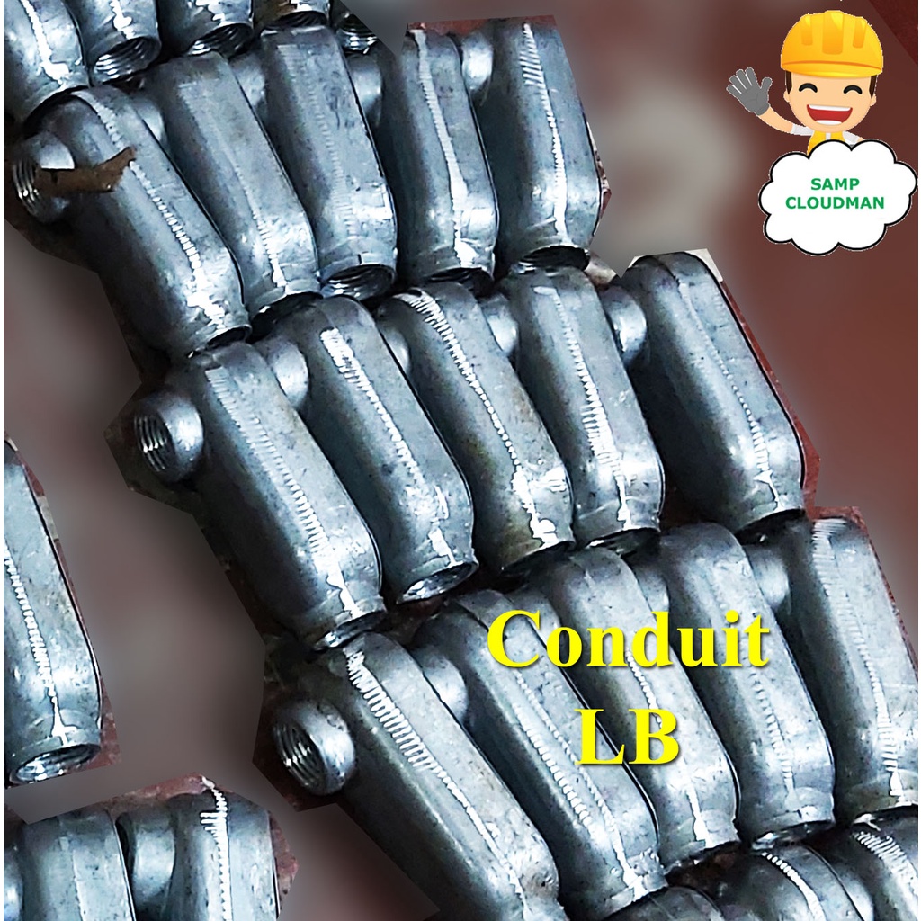 G.I. Conduit LB Metal Conduit L-B 1/2 3/4 1 RSC Condulet LB | Shopee ...