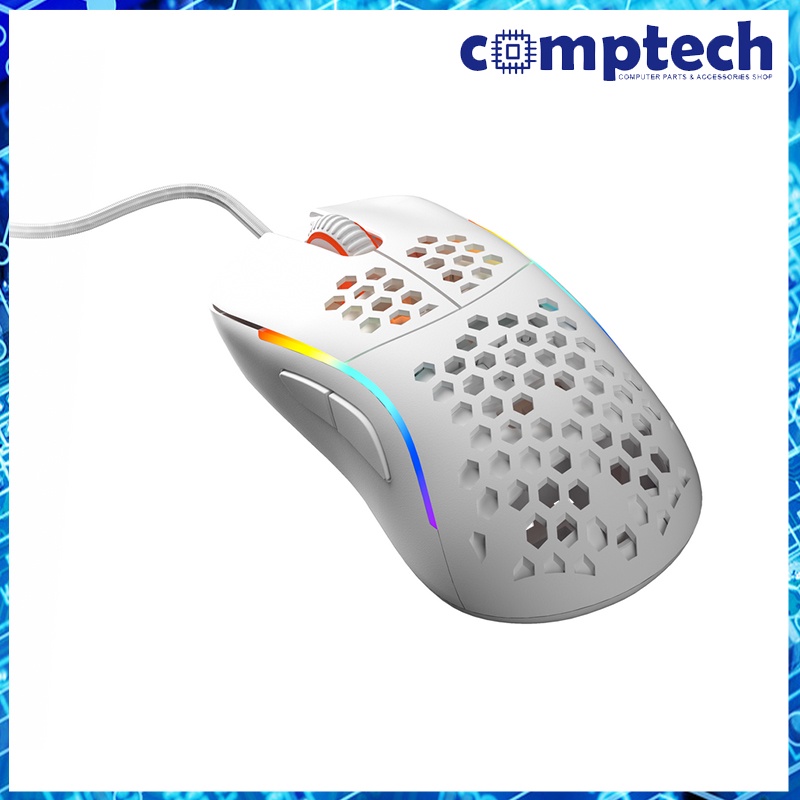 HK Gaming Naos M - Ultra Light weight Honeycomb Shell, Wired, RGB ...