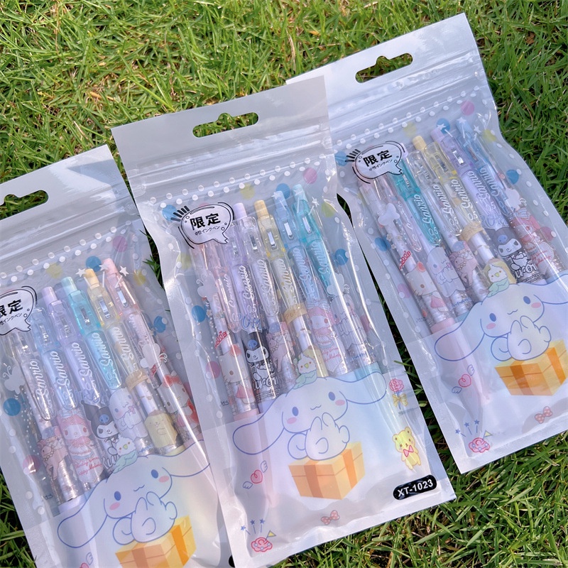 Kawaii Sanrio Mymelody Kuromi Cinnamoroll cute pens back to school ...