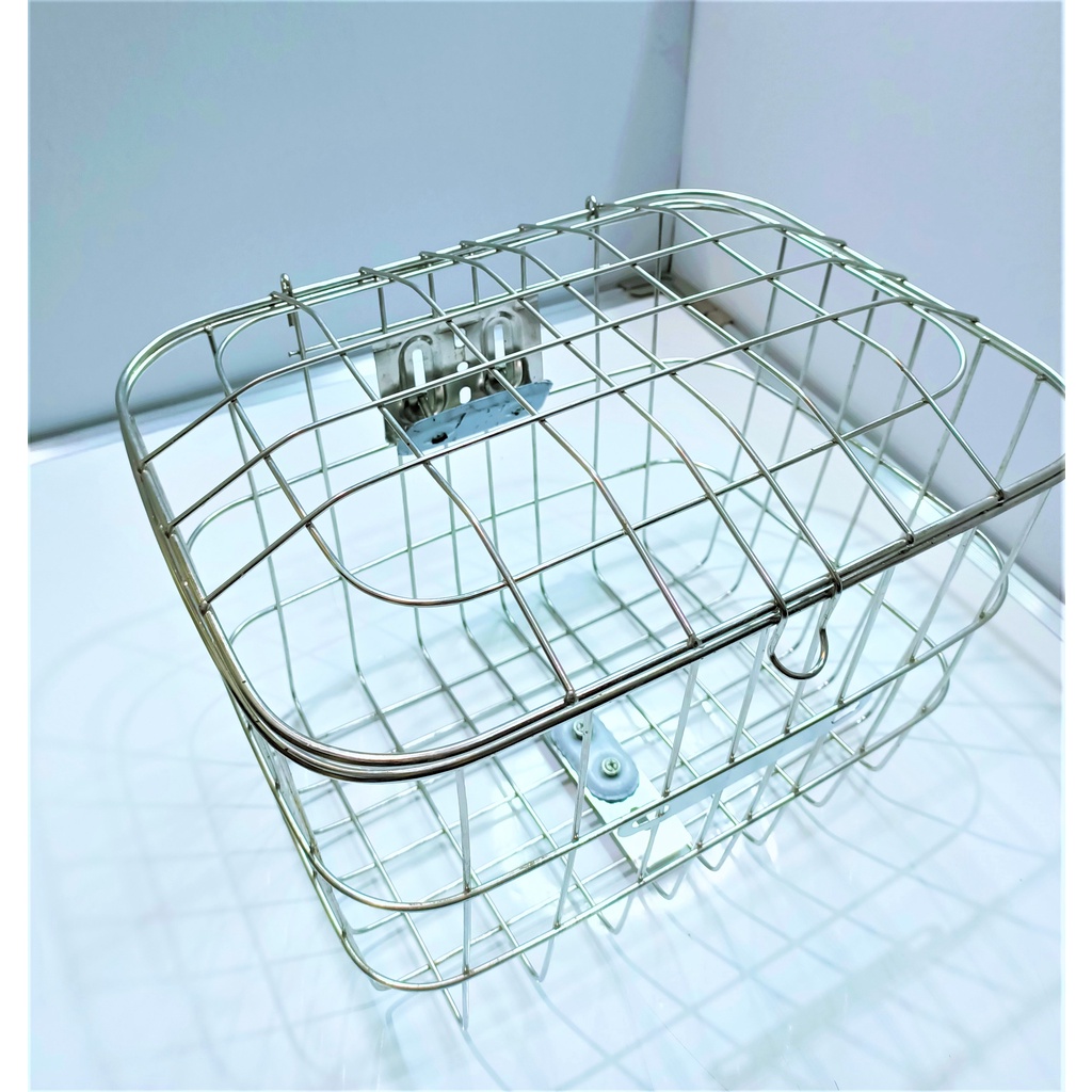 ebike front basket, heavy duty and high quality, stainless steel ...