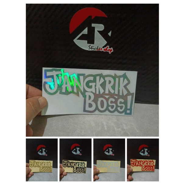 Boss cutting CRICKET Sticker | Shopee Philippines