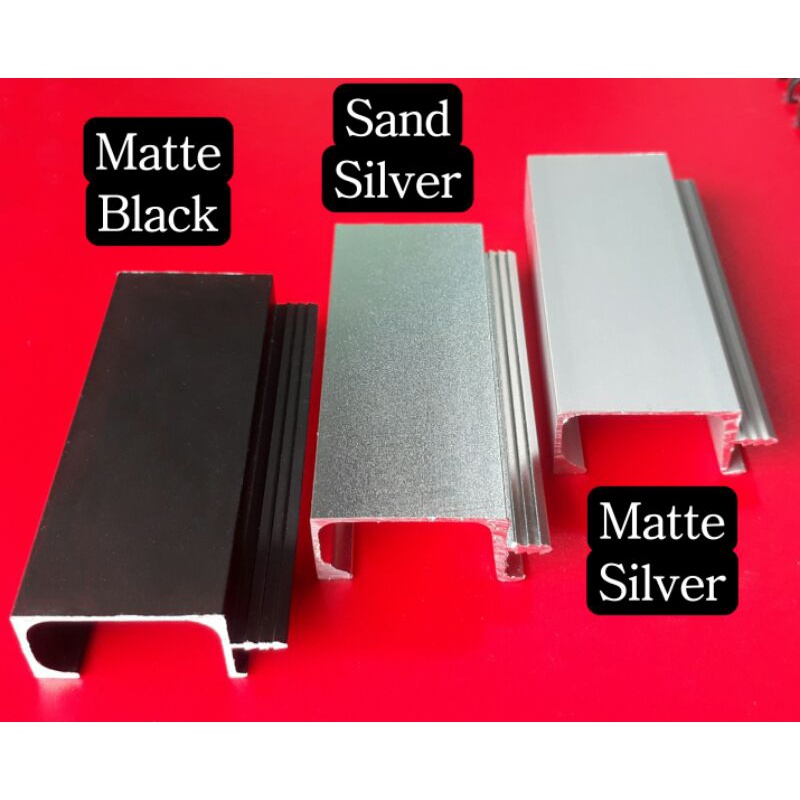 2pcs of 150cm ALUMINUM CONTINUOUS GRAB HANDLE (available in matte black ...