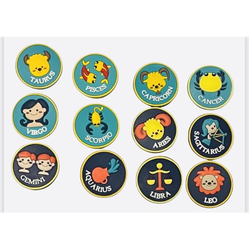 zodiac sign jibbit z for croc | Shopee Philippines