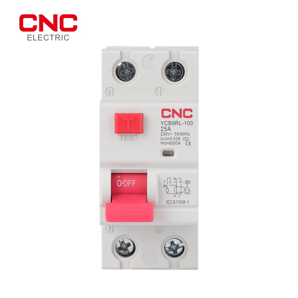 CNC YCB9RL-100 230V 50/60Hz RCCB MCB 30mA Residual Current Circuit ...