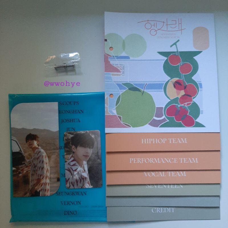 UNSEALED HENGGARAE SET VERSION WITH WONWOO INCLUSIONS | Shopee Philippines