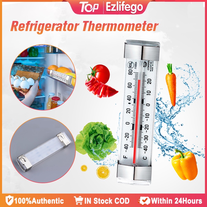 Kitchen Freezer Refrigerator Thermometer -40C to 27C Digital ...