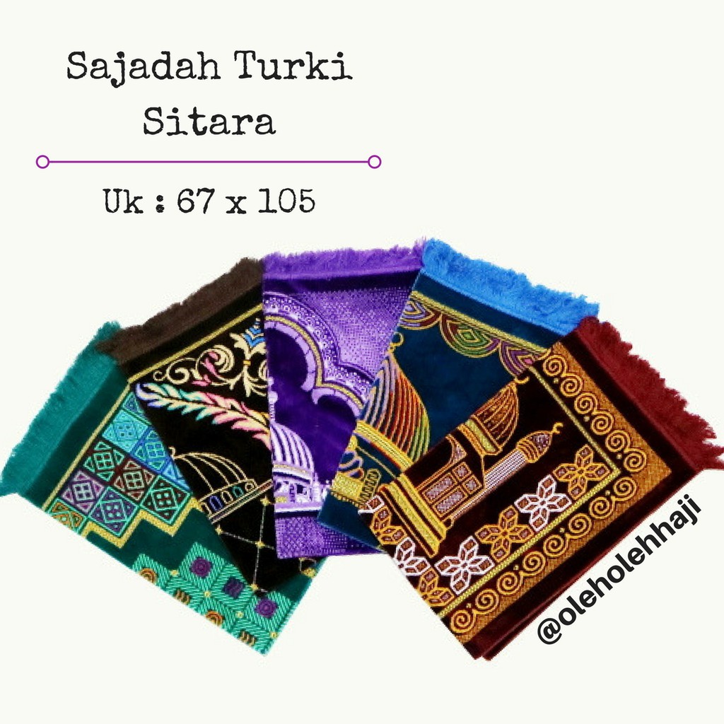 Turkish Prayer Rug Turkey Fur Sitara Souvenir By Haji | Shopee Philippines