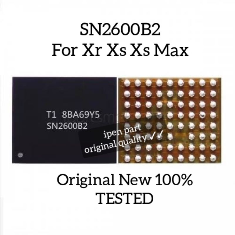 Ic Charging Sn2600b2 u3300 XR Xs Max Original New Tested Cas Ces ...