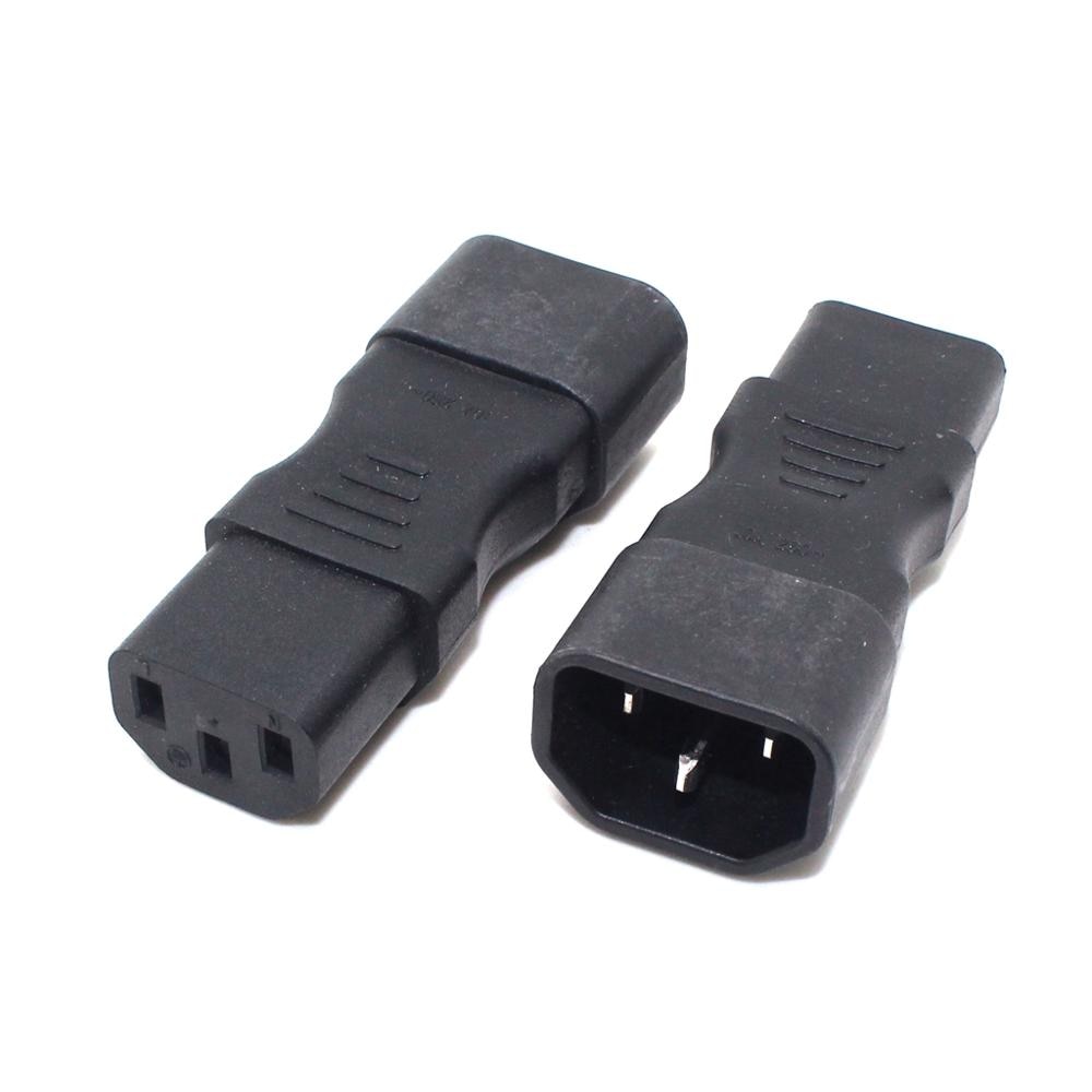 IEC60320 C13 Angle Converter Angle Extension Cable C13 to C14 PDU Angle Power Cables Male to ...