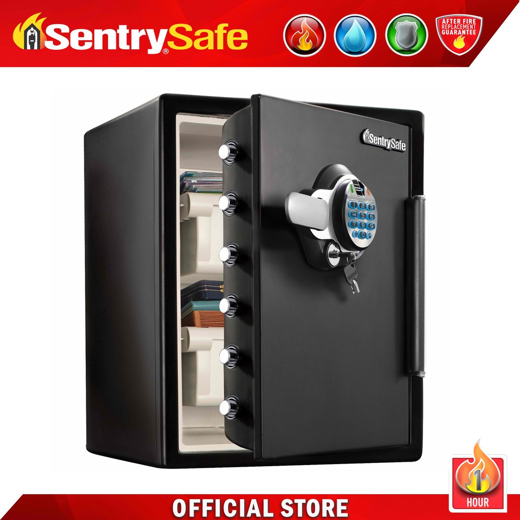 SENTRY SAFE SFW205BXC 1-Hour Fire + Water + Security XL Vault with ...