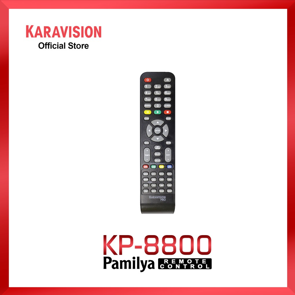 Karavision Pamilya KP-8800 Remote Control | Shopee Philippines