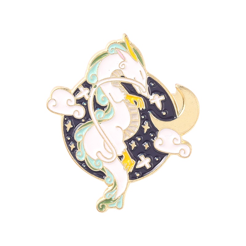 Anime Spirited Away Enamel Pins Mononoke Chihiro Haku Totoro Brooch ...