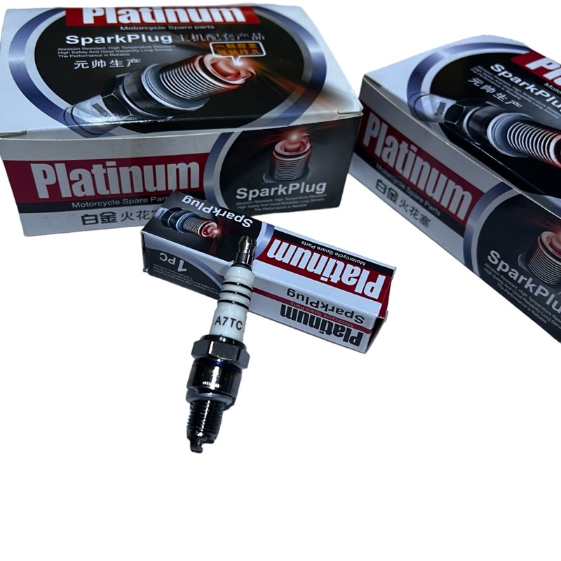 PLATINUM SPARKPLUG spark plug xrm/raider /Wave125/mio/tmx/A7TC,CP7E ...
