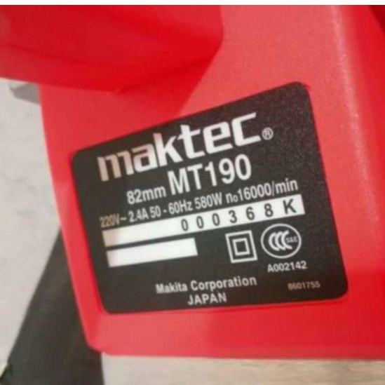 Maktec planer by Makita heavy duty | Shopee Philippines