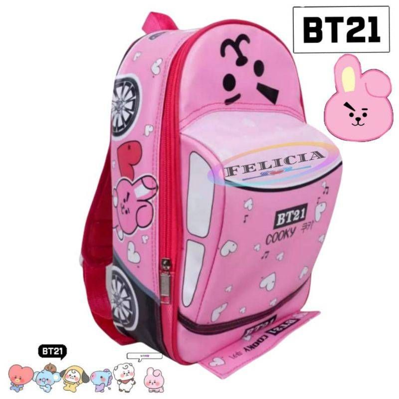 Bt21 School Backpack Save Package/BT21 Girls Backpack | Shopee Philippines