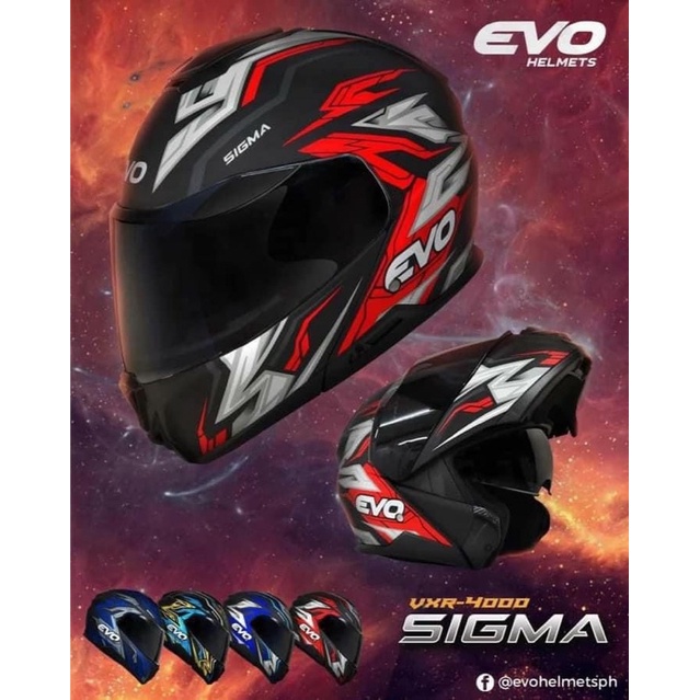 VXR 4000 SIGMA modular helmet | Shopee Philippines